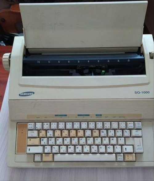Печатная пишущая машинка Самсунг