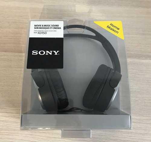 Наушники Sony MDR-XD150 черный