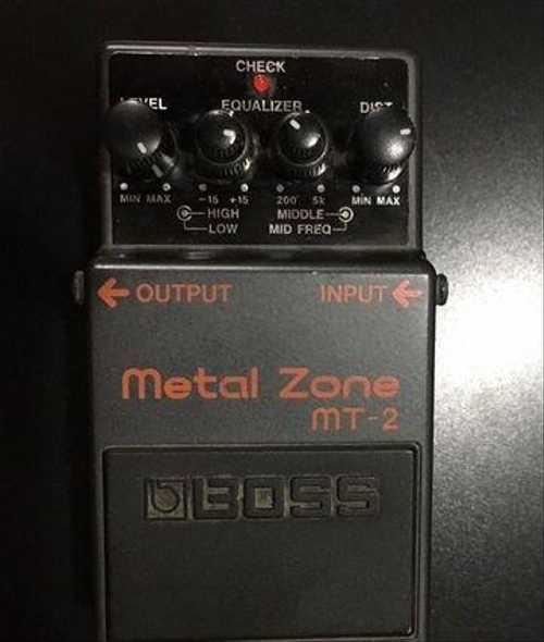 Boss metalzone MT-2