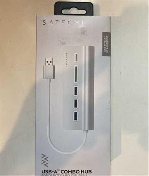 USB-хаб и кардридер Satechi ST-3hcrs