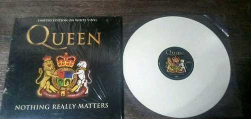 Queen Live white vinyl Lp