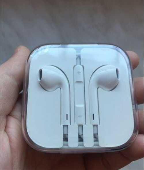Новые наушники Apple EarPods 3,5мм ориг