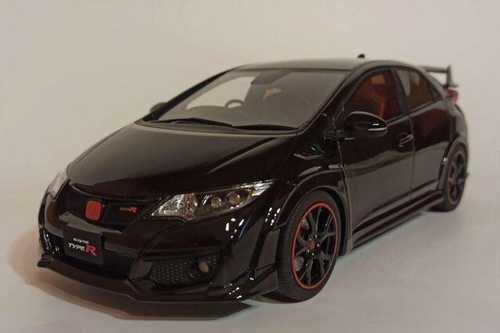 Honda Civic Type R Black 1:18 Kyosho