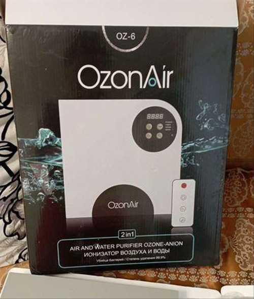 OzonAir oz-6 ионизатор для воздуха и воды (торг)