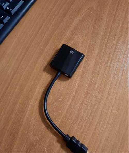 Адаптер переходник hama, hdmi (m) - VGA (f), 0.1м