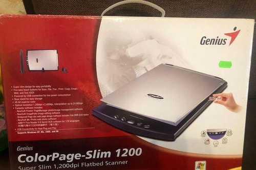 Сканер Genius ColorPage Slim 1200