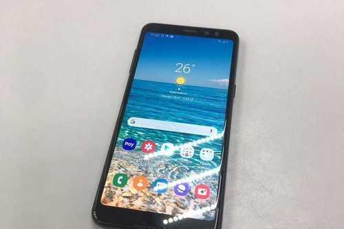 Пж12) Телефон Samsung Galaxy A8 2018 4/32gb