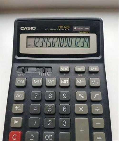 Калькулятор Casio бухгалтерский