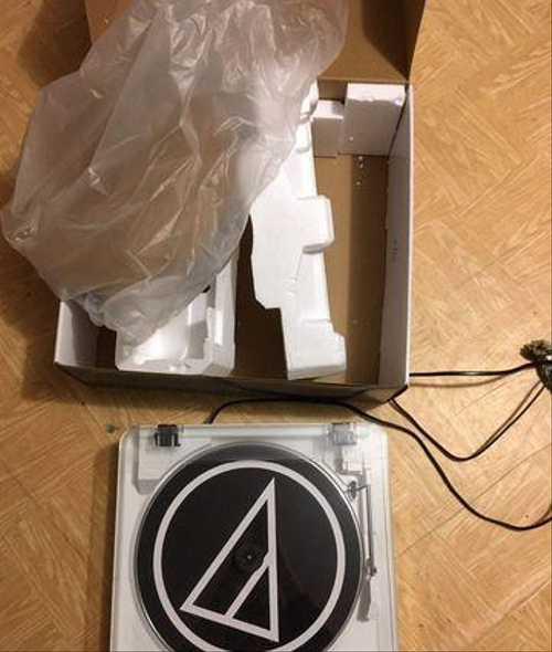 Audio technica lp 60 xbt белый