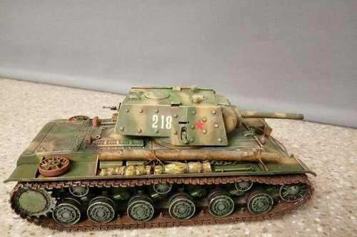 Модель танка кв-1, 1:35