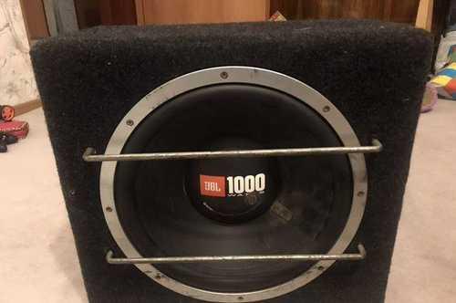 Сабвуфер jbl 1000 watts и усилитель mystery mr2.75