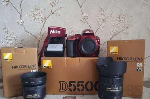 Зеркальная фотокамера Nikon D 5500