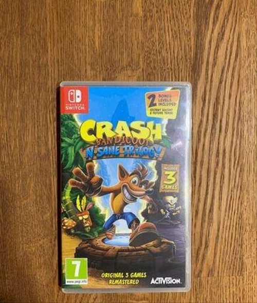 Crash Bandicoot N.Sane Trilogy (Nintendo Switch)