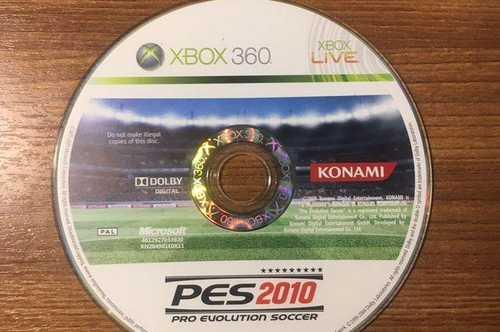 Игра на xbox 360 pes 2010