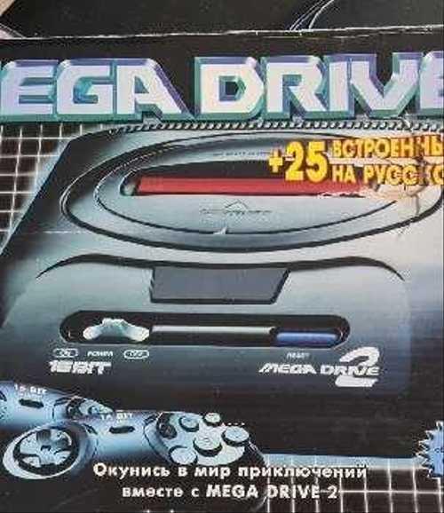 Игровая приставка Sega Mega drive 2
