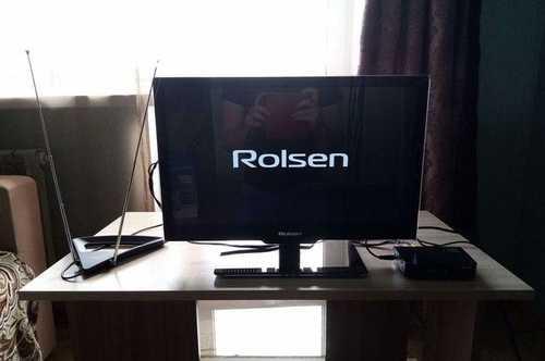 Бытовая техника бу телевизор Rolsen RL-19E1301GU