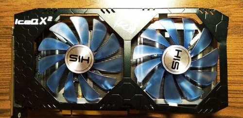 Видеокарта HIS RX580 4GB
