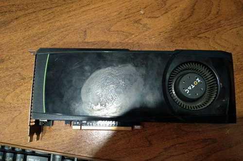 Видеокарта GTX 580 с артефактами