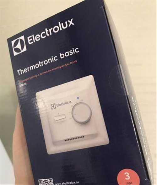Терморегулятор electrolux etb-16