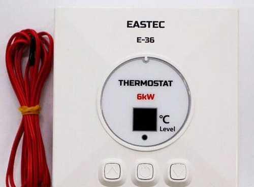 Терморегулятор на 6 кВт eastec E-36