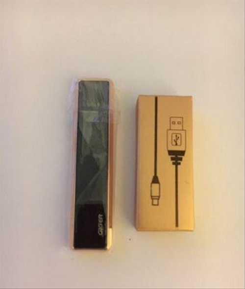 Зажигалка электронная с зарядкой от USB