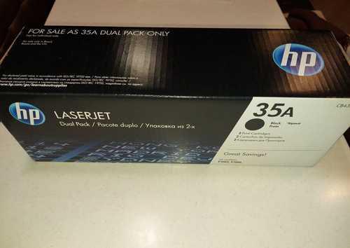 Картридж HP LaserJet 35A оригинал новый