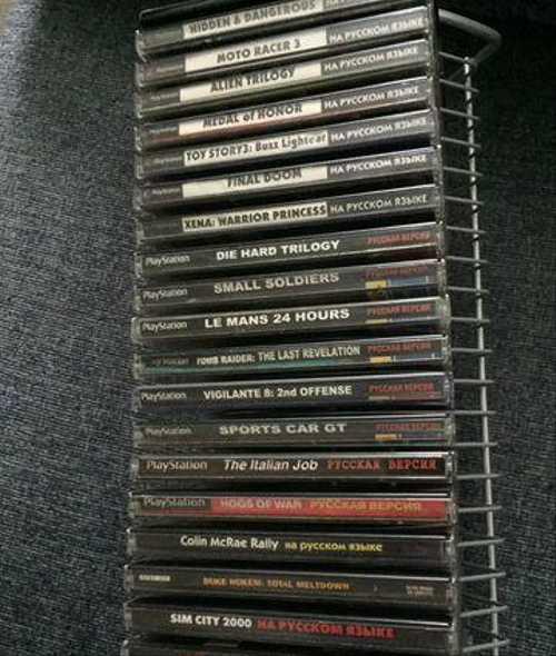 CD Диски с играми на Sony Playstation 1 (PSOne)