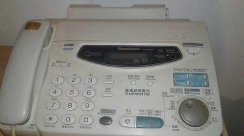 Факс Panasonic kx-FP128CN/ Катриджи