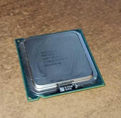 Процессор Intel dual core e5200 s775