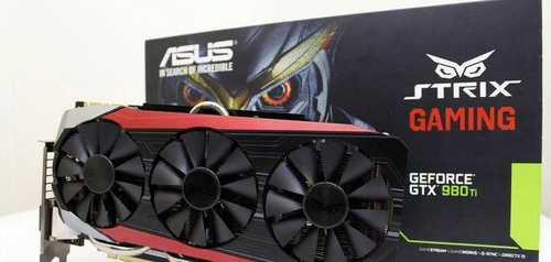 Видеокарта asus Strix GTX980Ti OC 6Gb