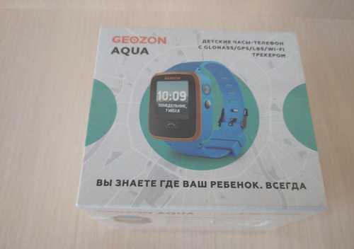 Новые детские умные часы geozon aqua