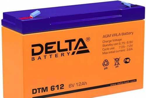 Аккумулятор Delta DTM 612