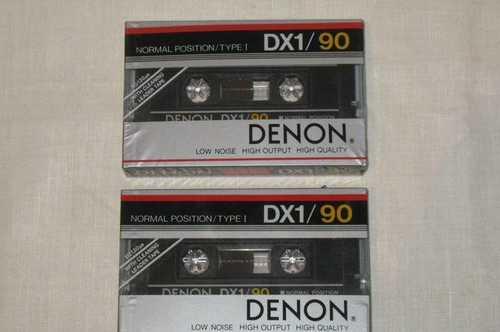 Аудиокассета. denon DX 1 -90. Япония. Запечатана