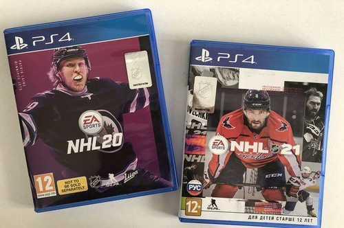 Игра для приставки ps4 NHL20 и NHL21