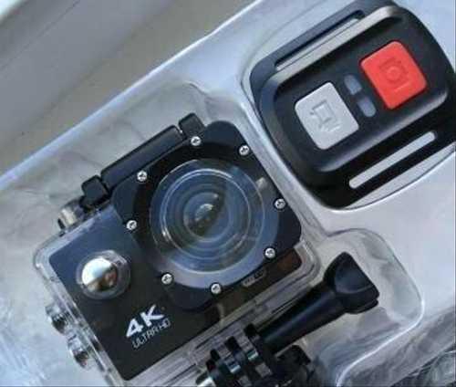 Экшн камера authentic H9 4K с пультом ду