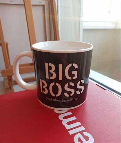 Кружка кофейная очень большая Big boss