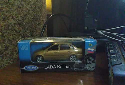 Модель LADA kalina 1:87 Welly