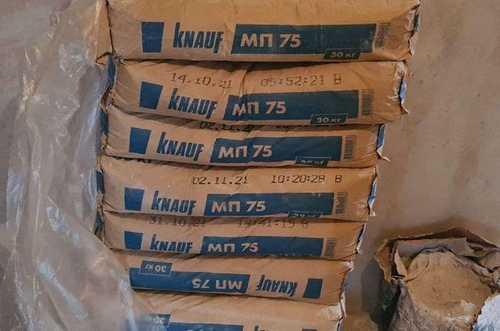 Гипсовая штукатурка Knauf мп75