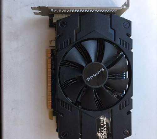 Видеокарта sapphire HD 7770 1GB