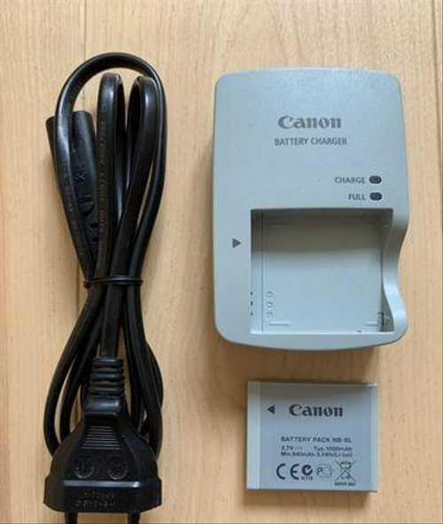 Аккумулятор Canon NB-6L + зарядное Canon CB-2LYE