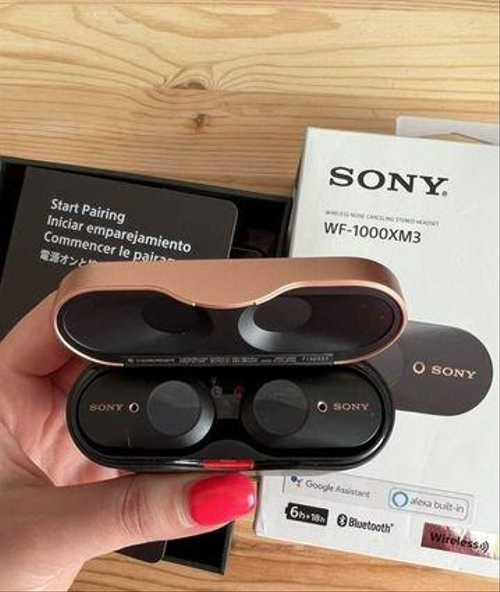 Без проводные наушники Sony WF-1000XM3