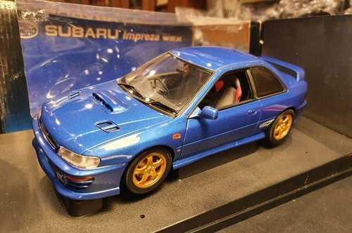 1:18 Autoart Subaru Impreza WRX blue