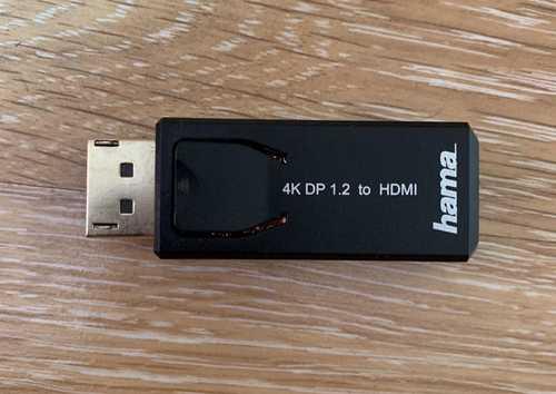 Переходник display port - hdmi (DP to hdmi адаптер