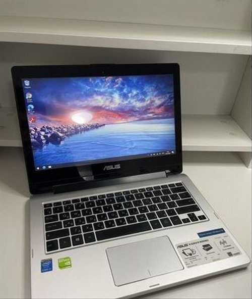 Стальной Asus i3-5005/GF920M 2GB/SSD 120GB