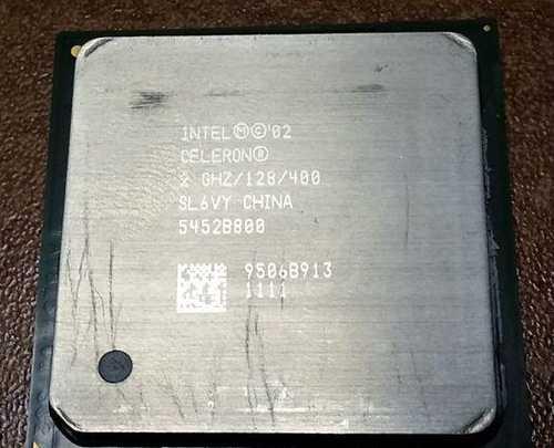 Intel Celeron 4 (128kb, 2.00 GHz, 400 FSB) SL6VY купить | Комьютерные ...