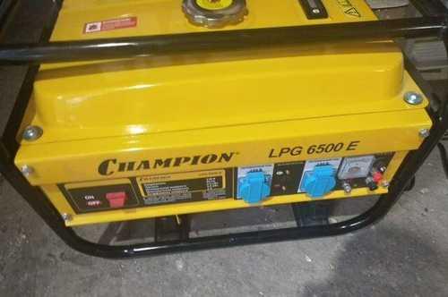 Бензиновый генератор champion LPG6500E (5000 Вт)