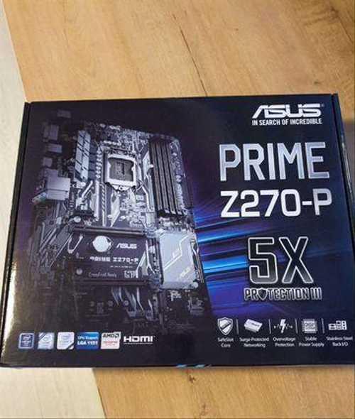 Для майнера-Новые Asus Prime Z270-P + Core i5-7400