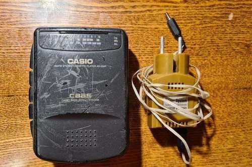 Плеер кассетный японский Casio с радио