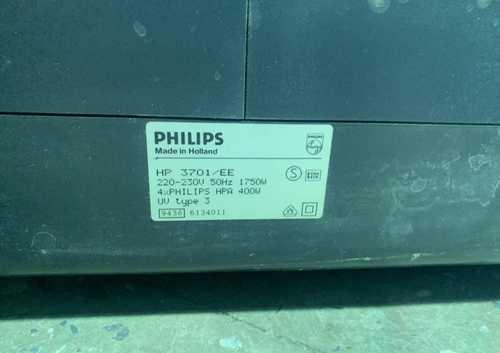 Домашний складной солярий philips sunmobil