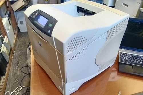 Принтер лазерный двусторонний сетевой HP 4350dtn